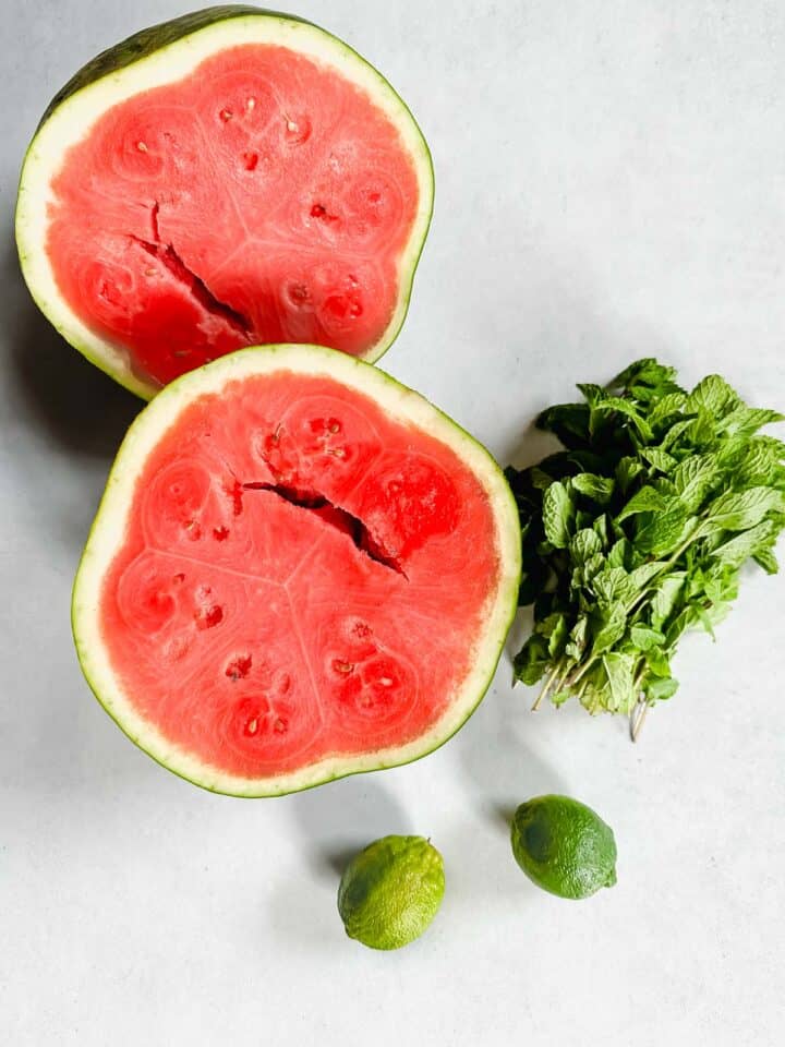 Watermelon with Lime and Mint - Plant Empowered Kitchen